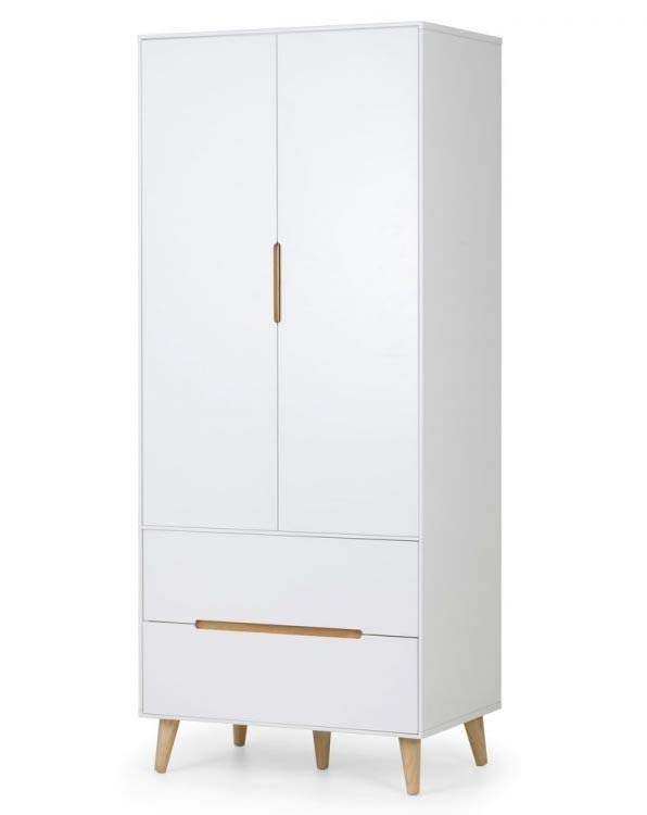 Alcester White Combi Wardrobe - Alcester White Bedroom Furniture. From ...