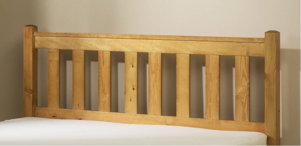 Shaker Pine Double Headboard