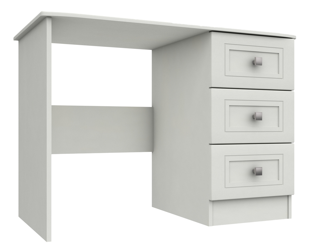 Cambridge White 3 Drawer Dressing Table