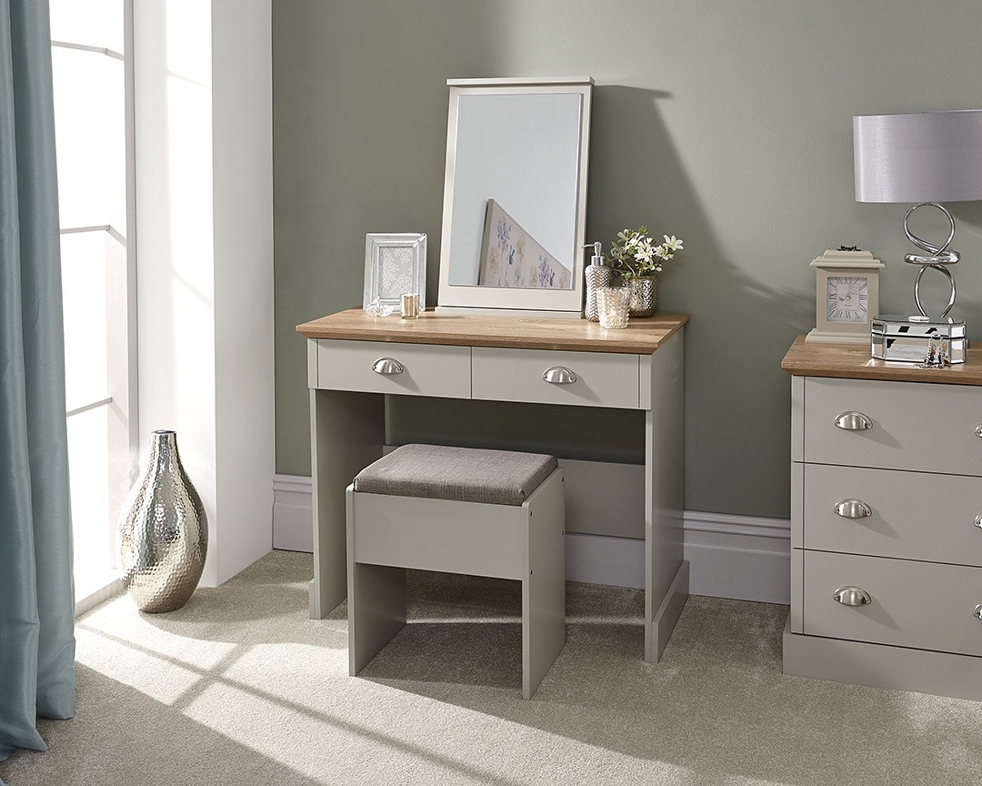 Kent Grey Dressing Table Set