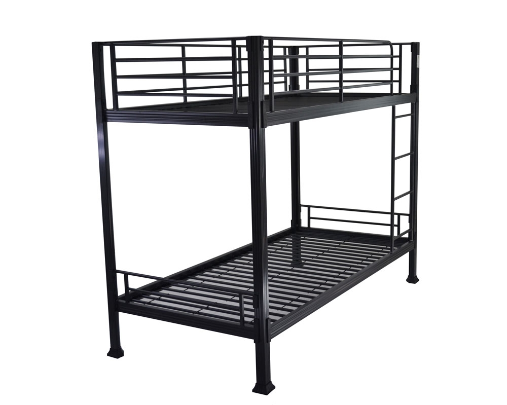 Super Strong Contract Black Bunk Bed