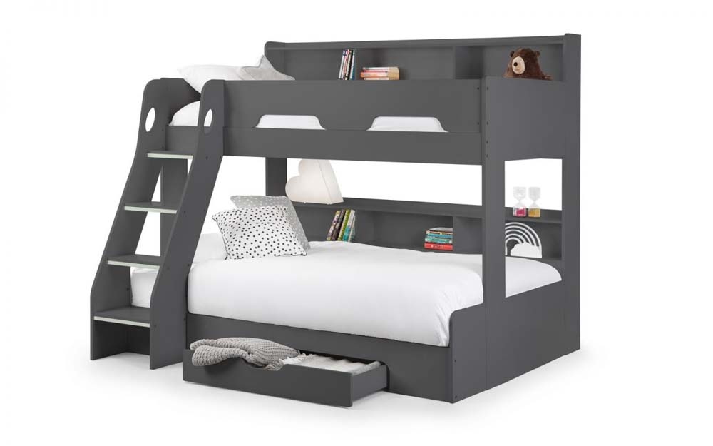 Orbit Anthracite Triple Bunk Bed