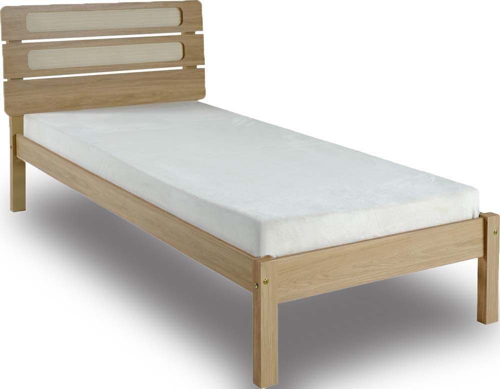Stanton Rattan Single Bed Frame
