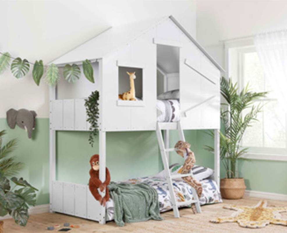 White Shack Bunk Bed
